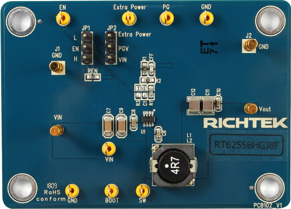 EVB_RT6255BHGJ8F | Richtek Technology